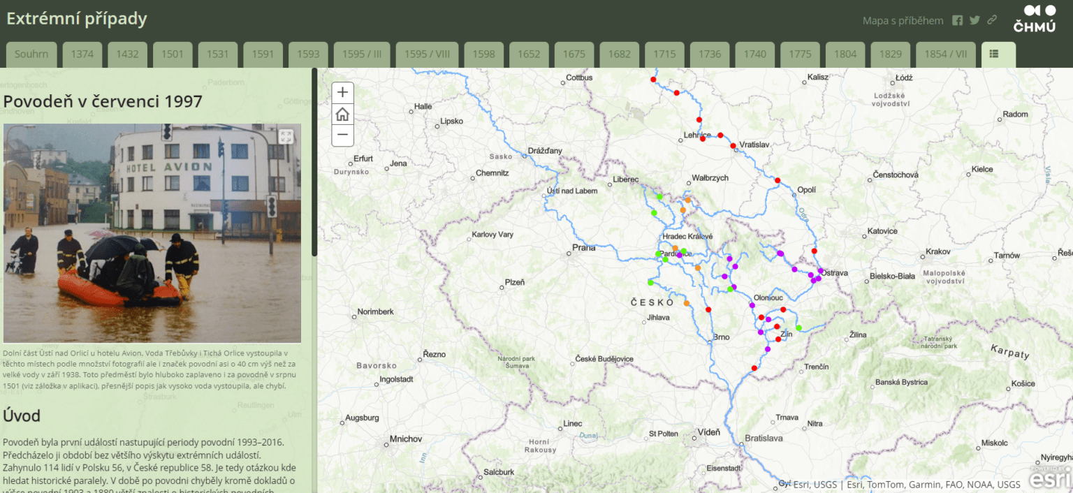 Povodňová mapa - záplavové oblasti, povodňové zóny - Times.cz